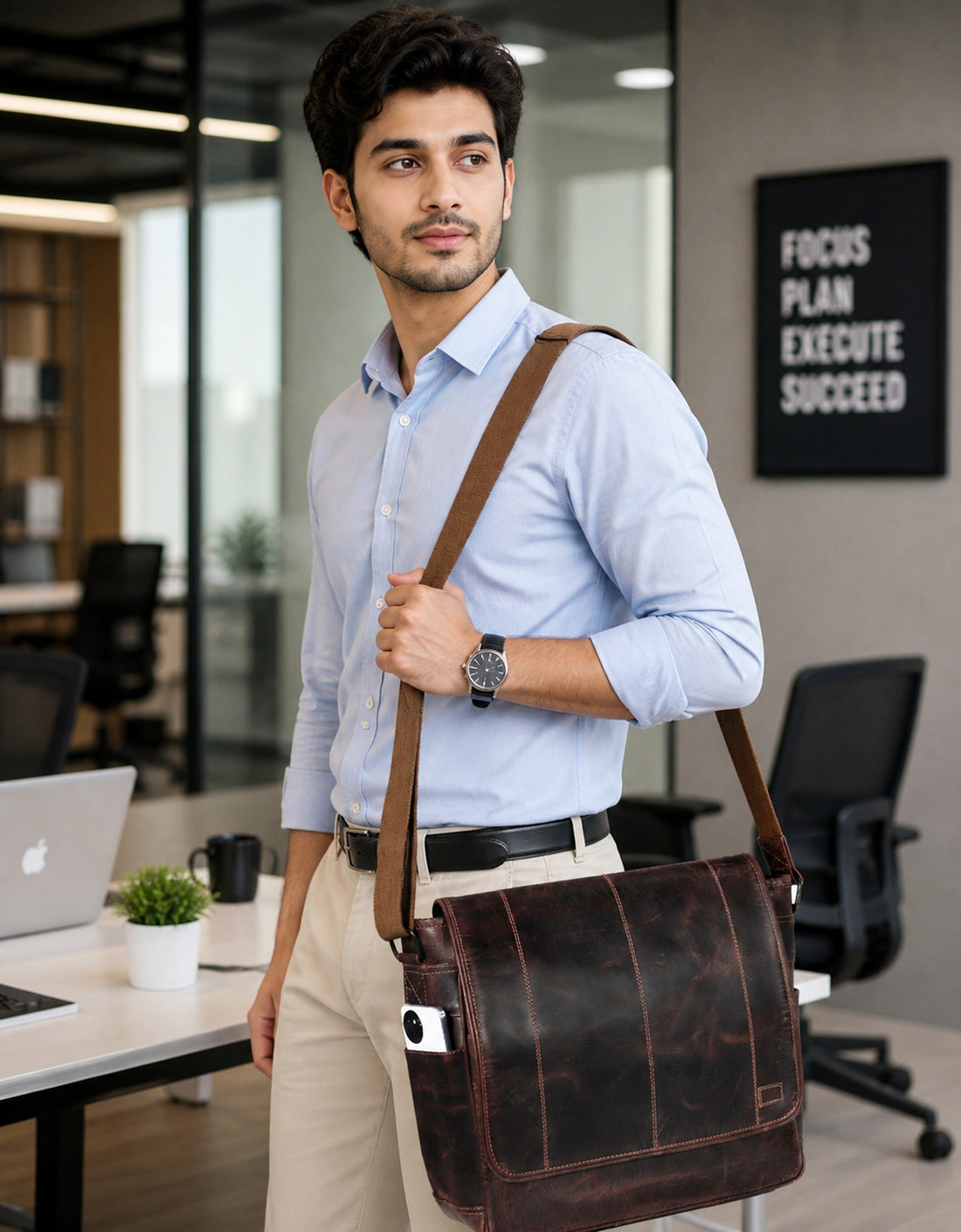 Leather Messenger Bag Trends 2026 — Style Guide for Men